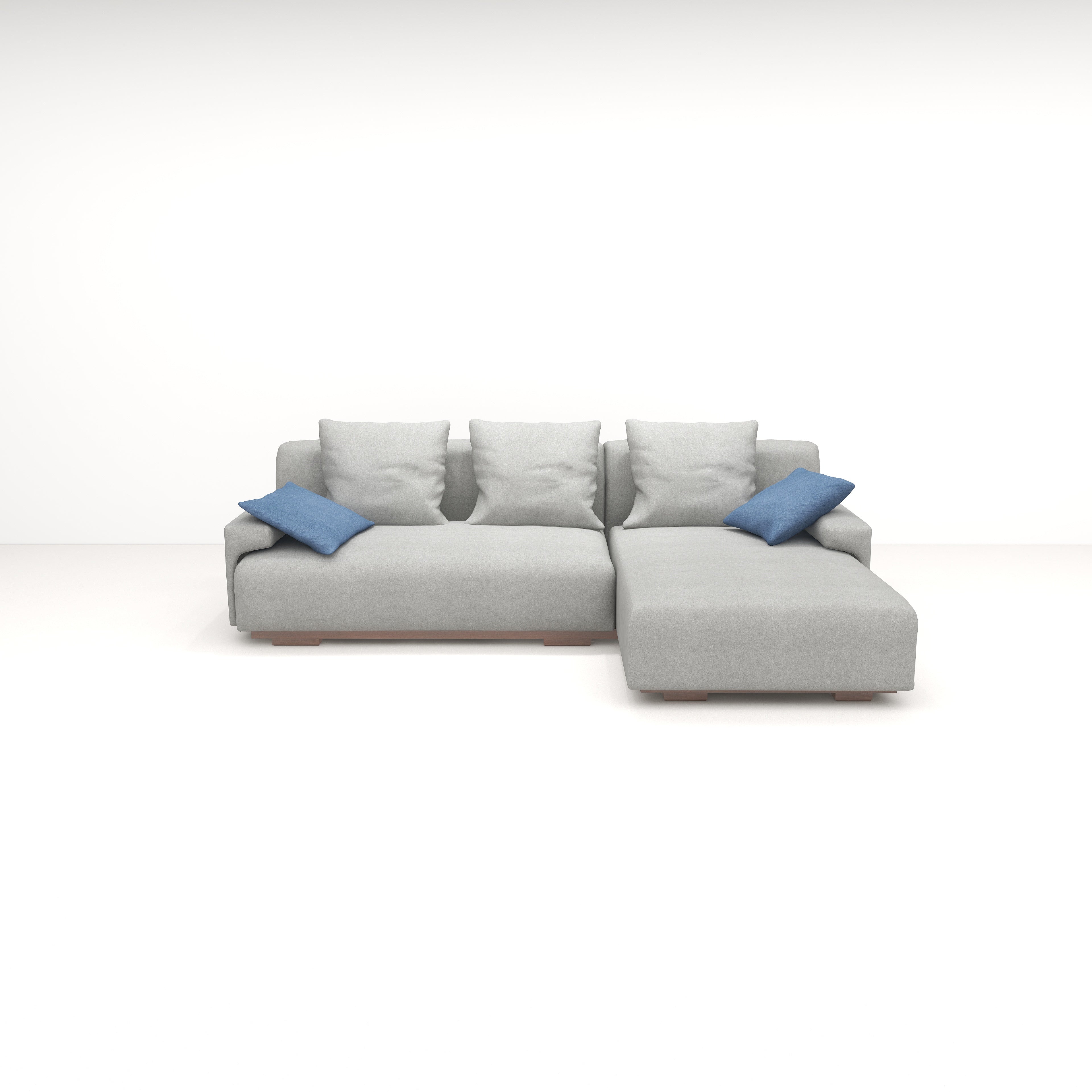 Simonera Sofa 2L-Shape Chaise On Right (Set) – Commune-PH
