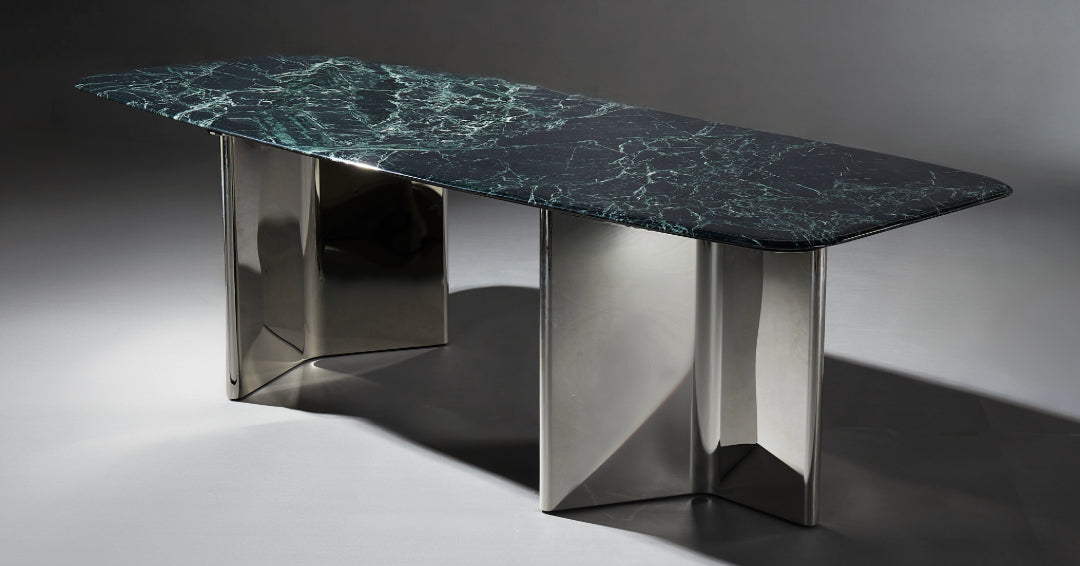 Stealth Marble Dining Table – Commune-PH